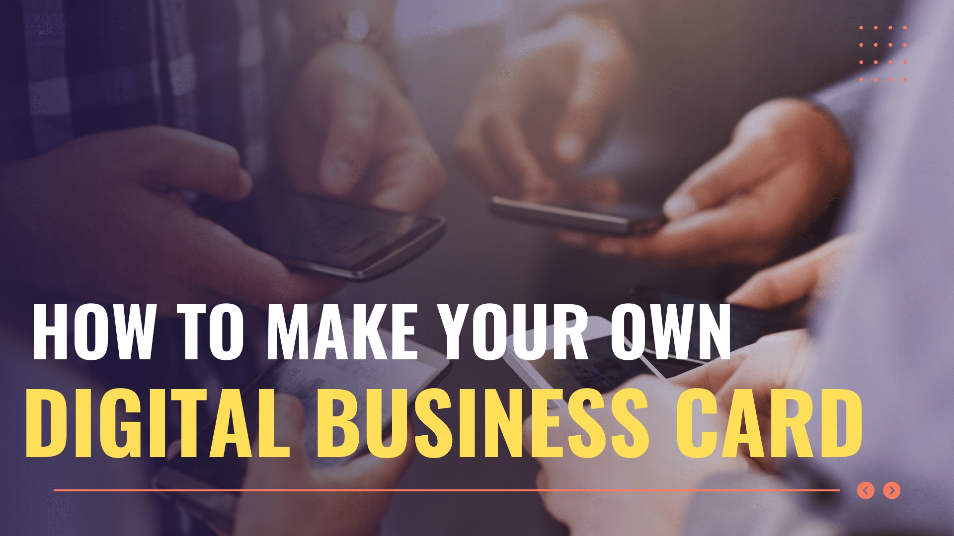 How To Create A Digital Business Card OrionNetworks